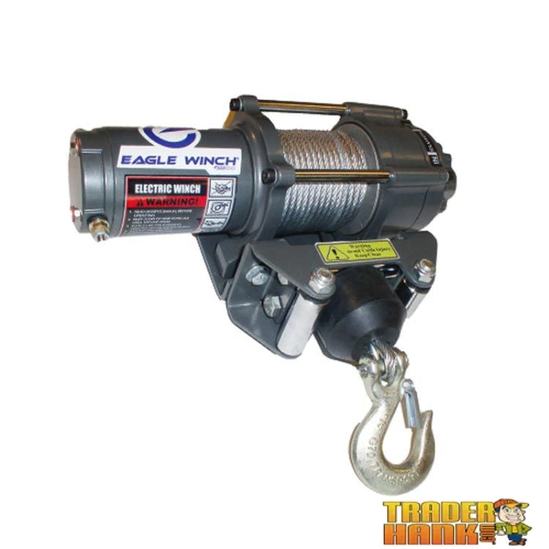 2500 lb Winch with Steel Cable