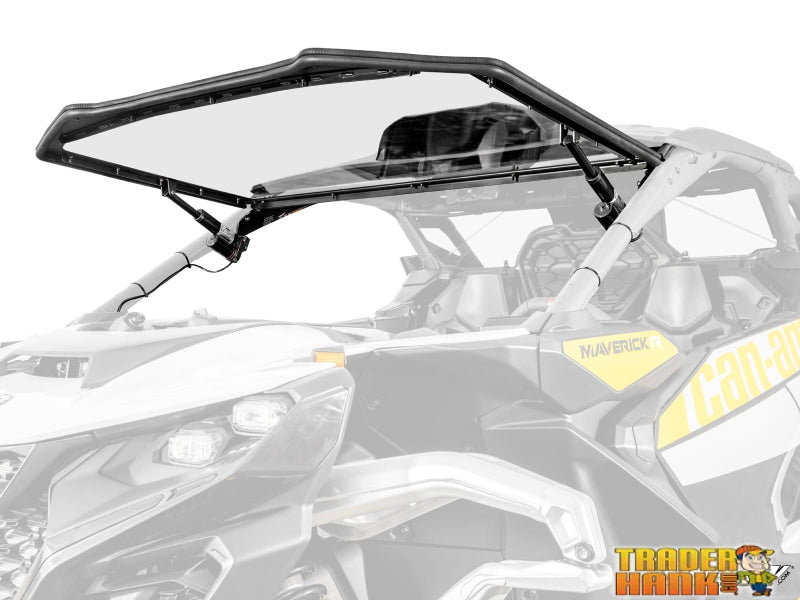 Can-Am Maverick R MaxDrive Power Flip Windshield