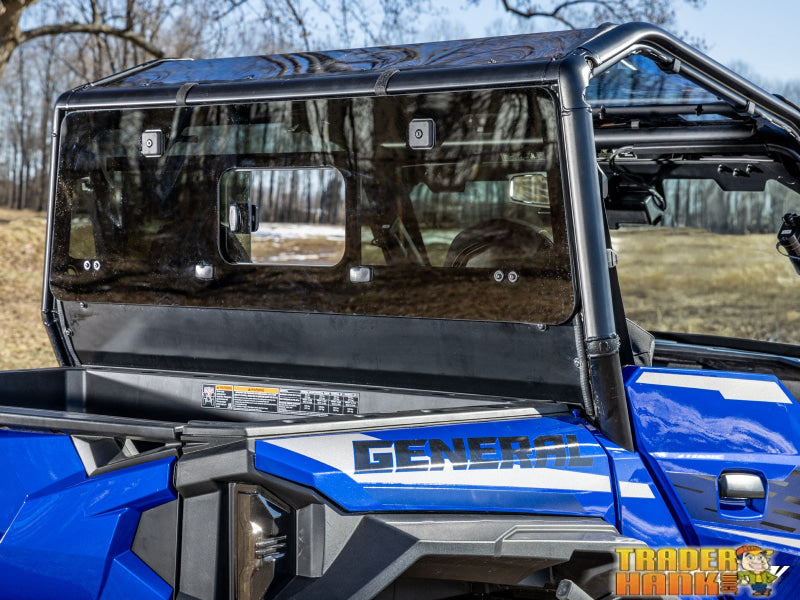 Polaris General 1000 Glass Sliding Rear Windshield