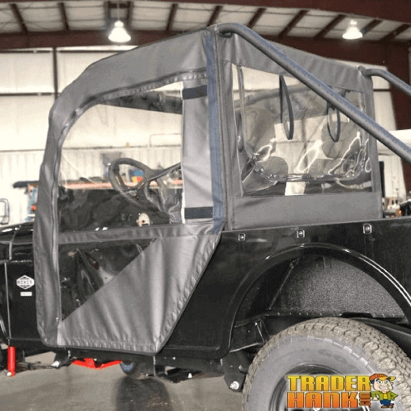 Mahindra Roxor Soft Door Rear Window Combo with Cargo Cover